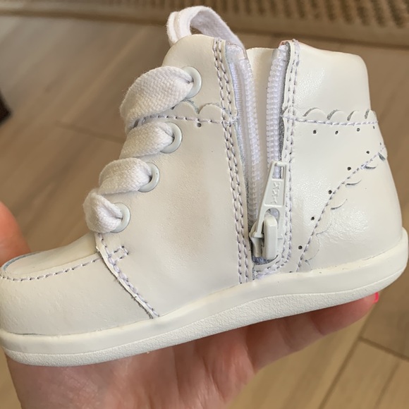 Sole Play | Shoes | Sole Play Baby Girl White Leather Booties | Poshmark
